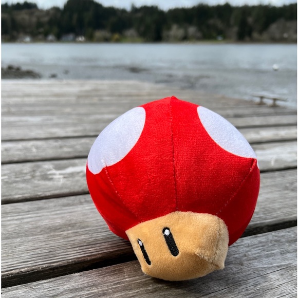 Nintendo | Toys | Nintendo Super Mario Up Red Mushroom 6 Plush Stuffed ...